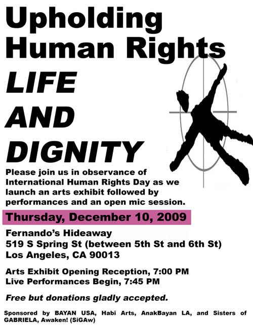 Habi Arts » Upholding Human Rights, Life and Dignity Arts Exhibit and ... Habi Arts » Upholding Human Rights, Life and Dignity Arts Exhibit and ...